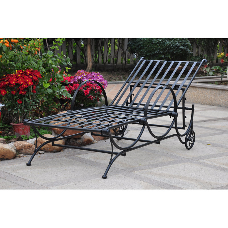 Fleur De Lis Living Nocona Reclining Chaise Lounge Reviews Wayfair